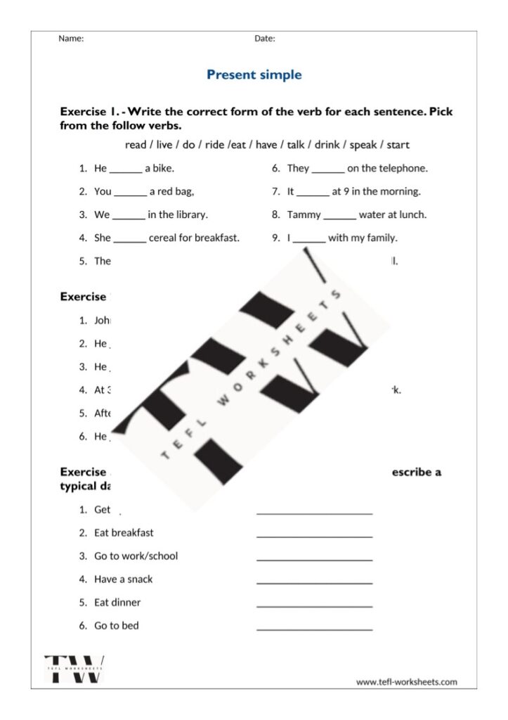 past simple (irregular verbs) - tefl-worksheets.com past simple (irregular verbs) - tefl-worksheets.com